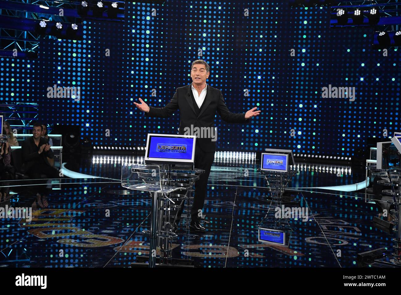 Rome, Italy. 16th Mar, 2024. Rome: Rai studios ex Dear. Broadcast L ...