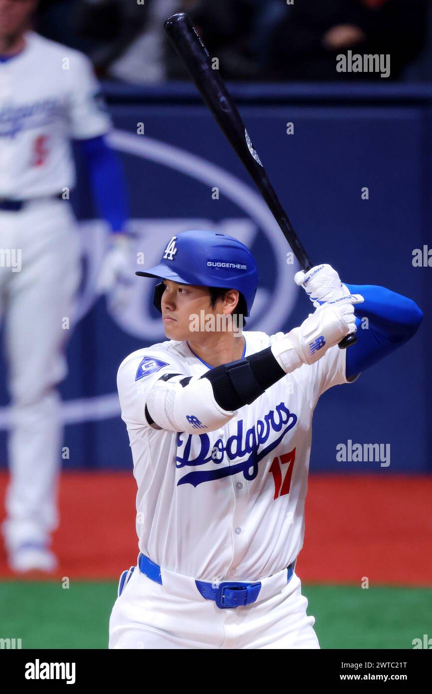 Gocheok Sky Dome, Seoul, South Korea. 17th Mar, 2024. Shohei Ohtani ...