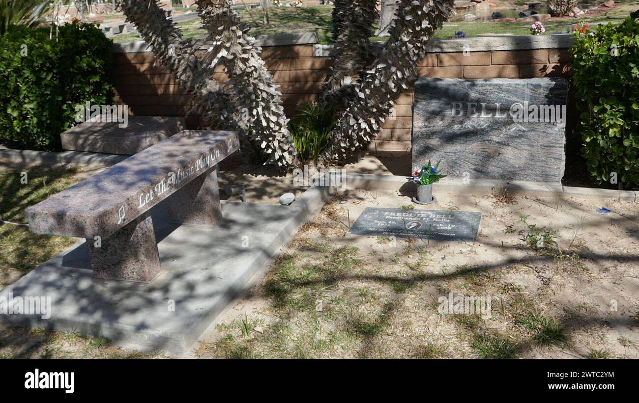 Las Vegas, Nevada, USA 8th March 2024 Singer/Musician Freddie Bell ...