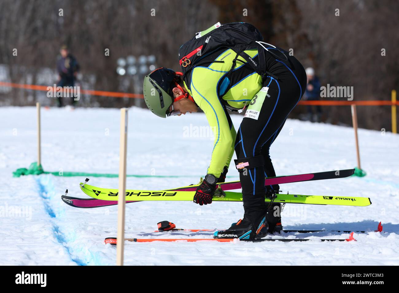 Nagano, Japan. 16th Mar, 2024. Ari Hirabayashi Ski Mountaineering ...