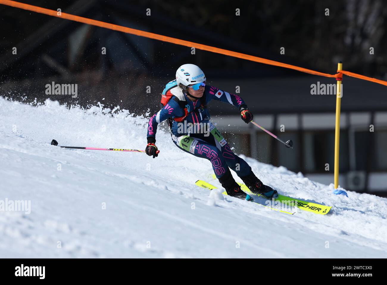 Nagano, Japan. 16th Mar, 2024. Ayaka Ueda Ski Mountaineering : SKIMO Japan Championships Japan ...
