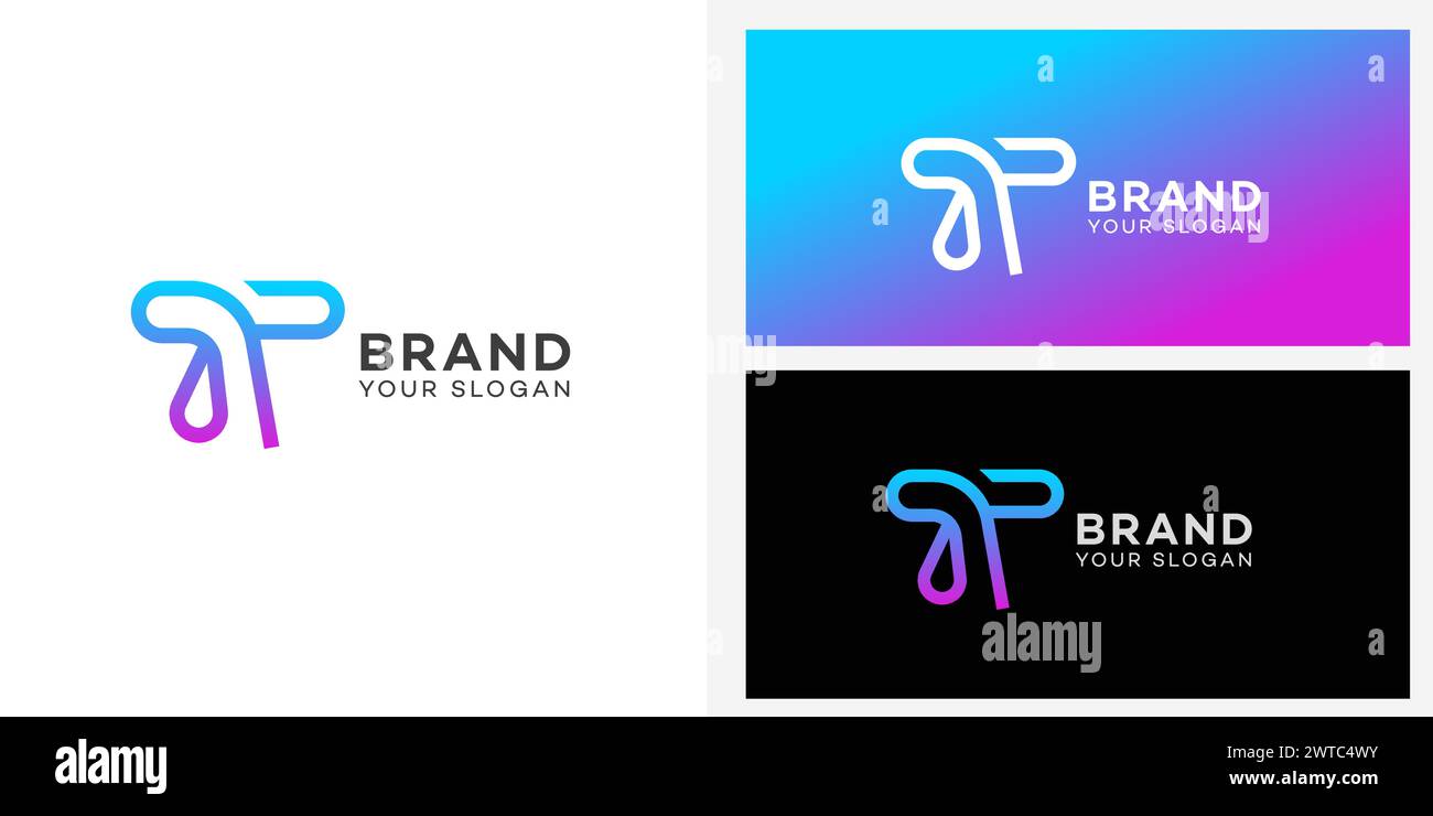 T Letter Logo Icon Brand Identity Sign. T Letter Symbol Template Stock ...