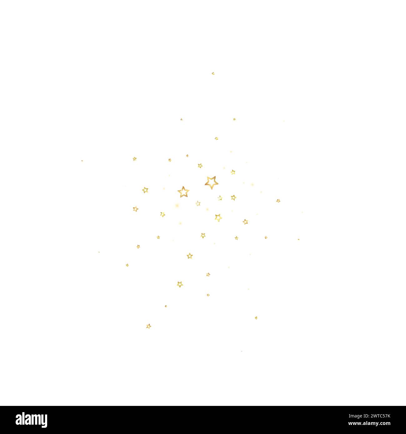 Starry night fairy tale background. Cute sparkling twinkles, christmas ...