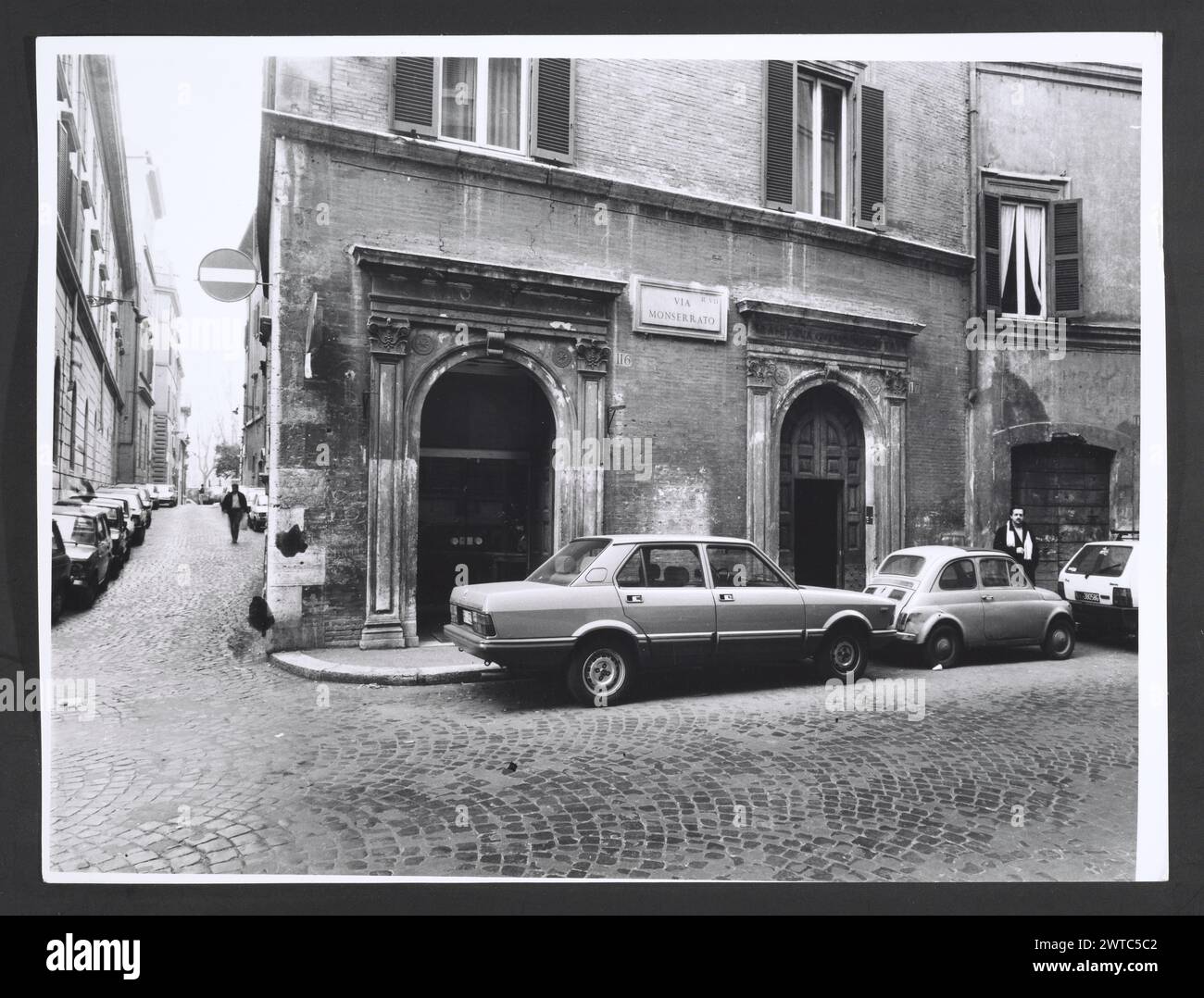 Lazio Roma Rome Via di Monserrato2. Hutzel, Max 1960-1990 Street views ...