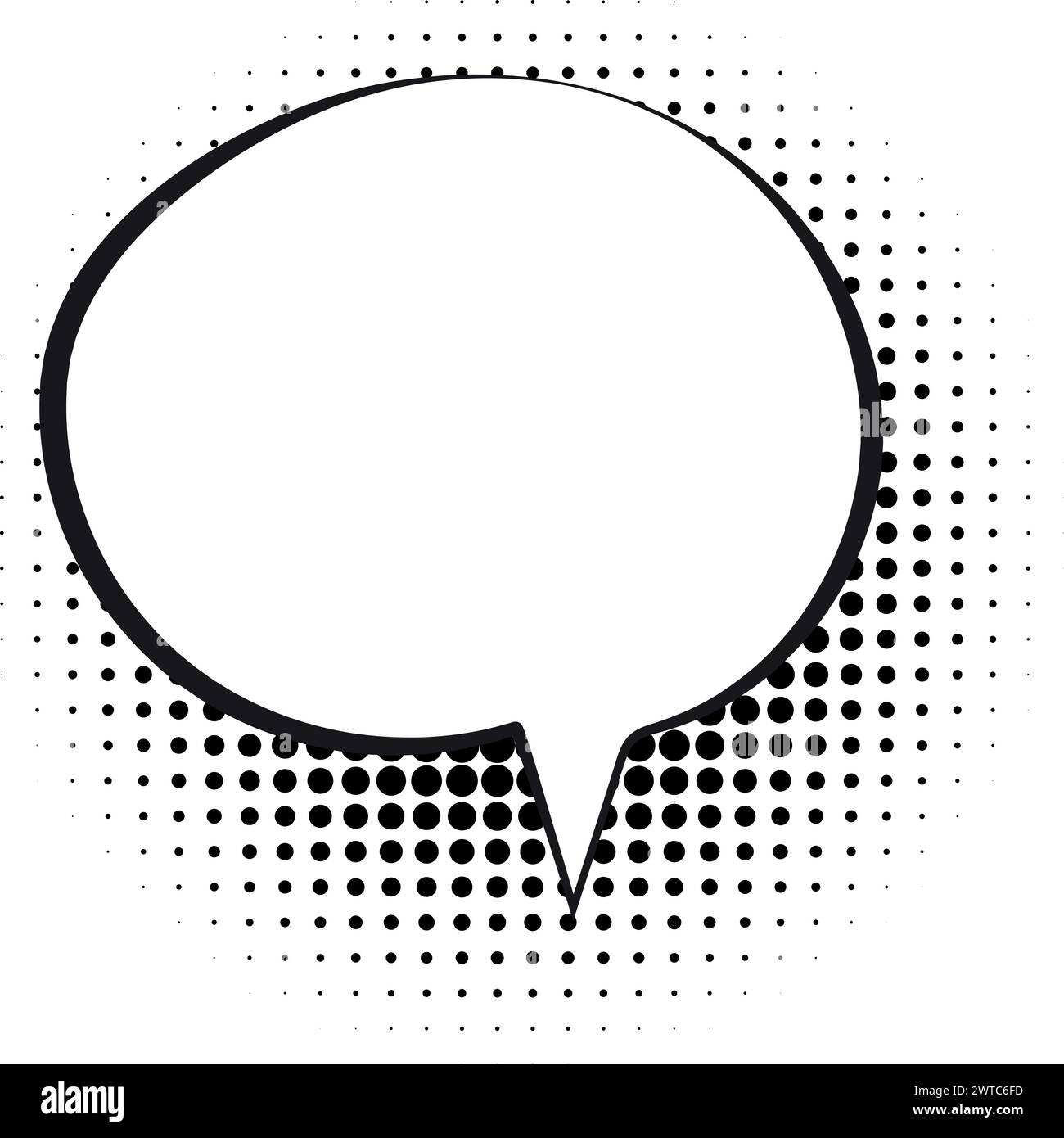 Speech bubble in cartoon hi-res stock photography and images - Alamy