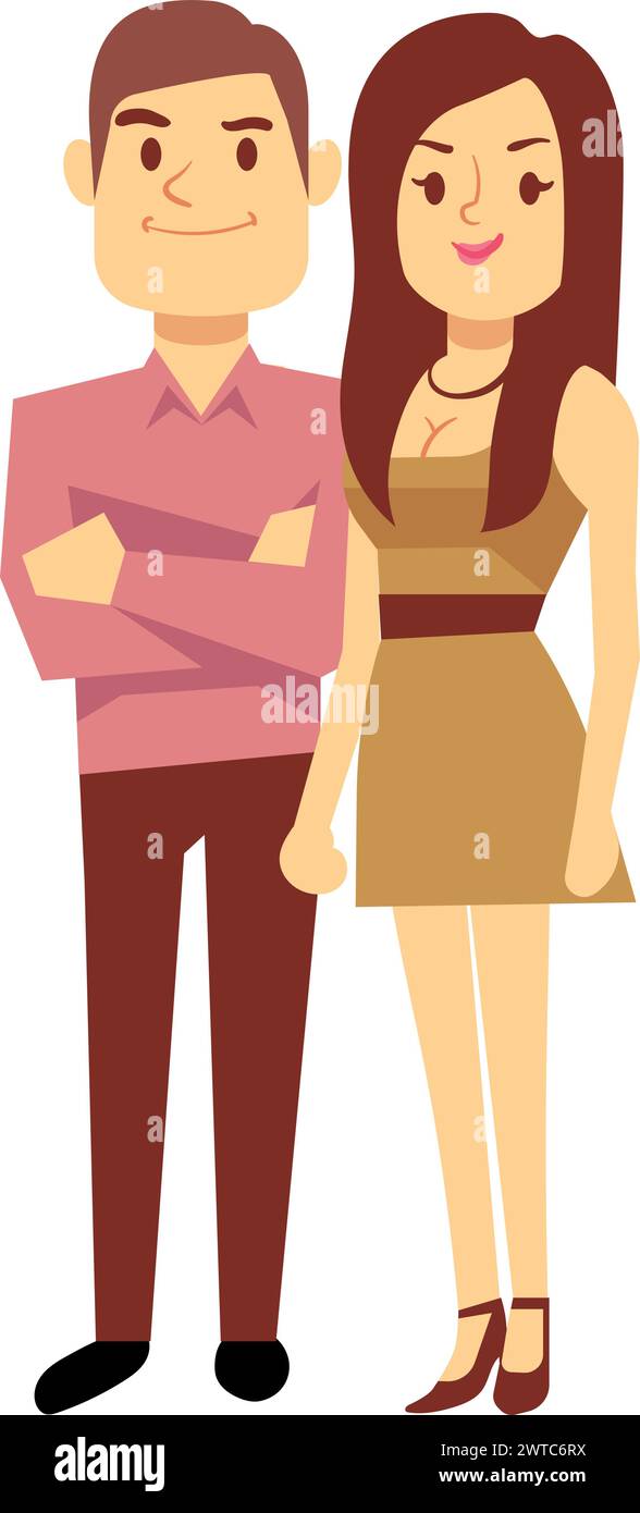 Standing cartoon hi-res stock photography and images - Alamy