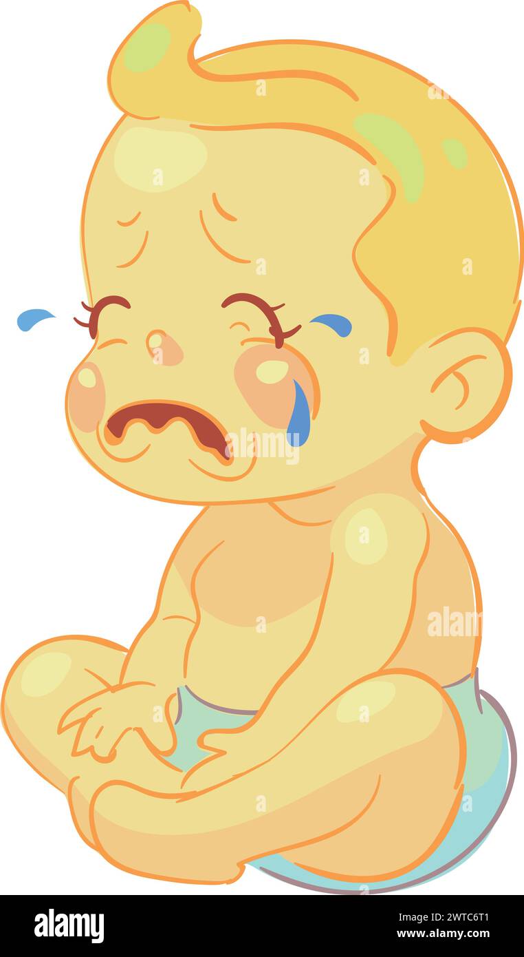 Baby cartoon hi-res stock photography and images - Alamy