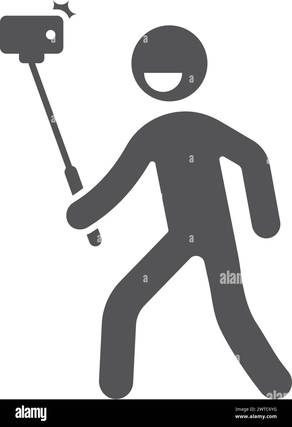 Black male selfie funny Cut Out Stock Images & Pictures - Alamy