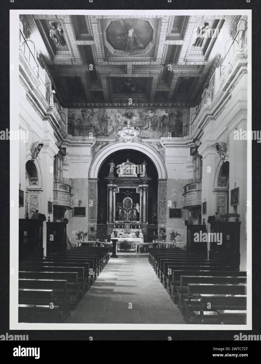 Lazio Viterbo Caprarola S. Maria della Consolazione. Hutzel, Max 1960-1990 Post-medieval ...