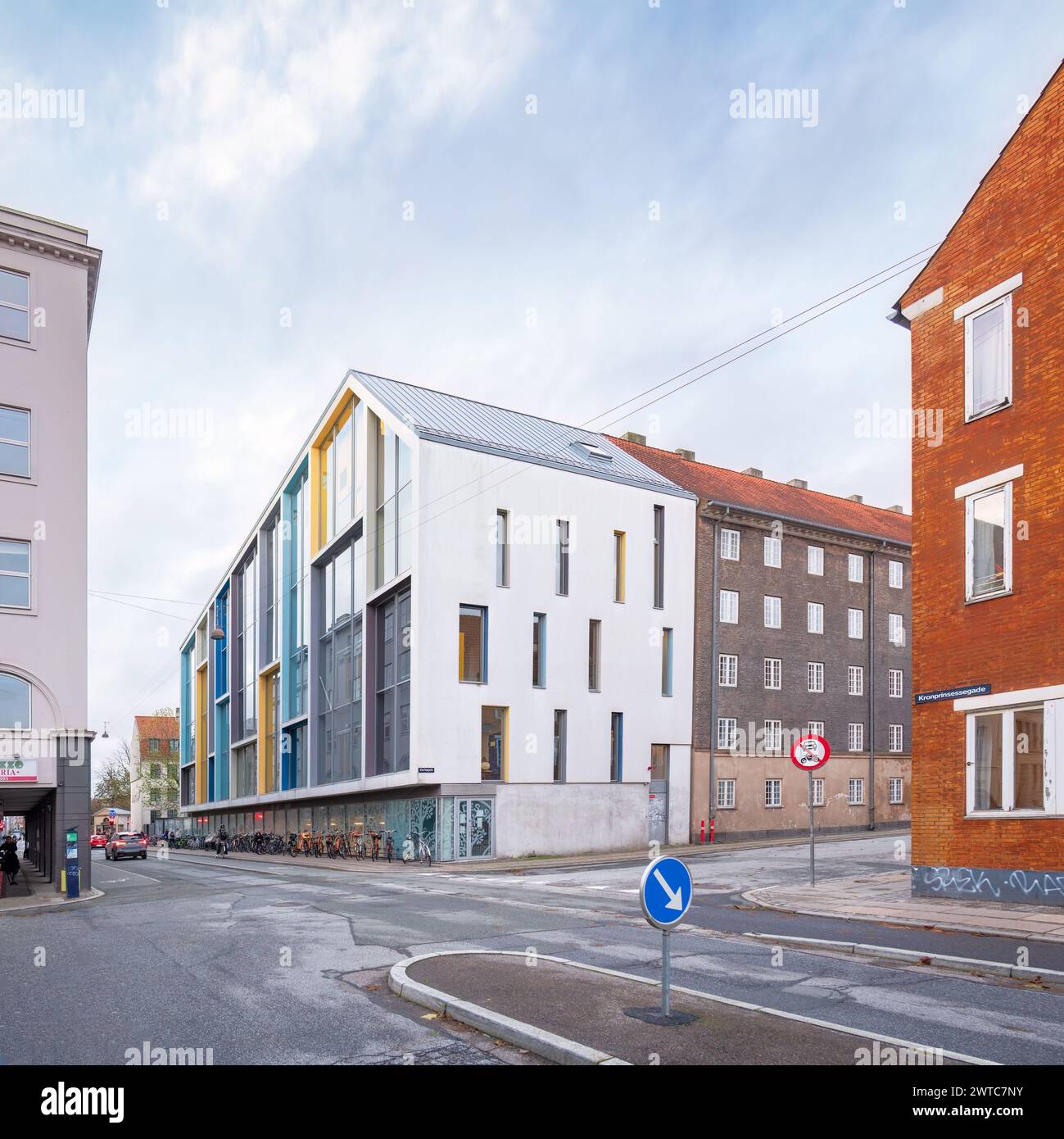 Copenhagen, Denmark - Sølvgade school extension by C F Møller ...