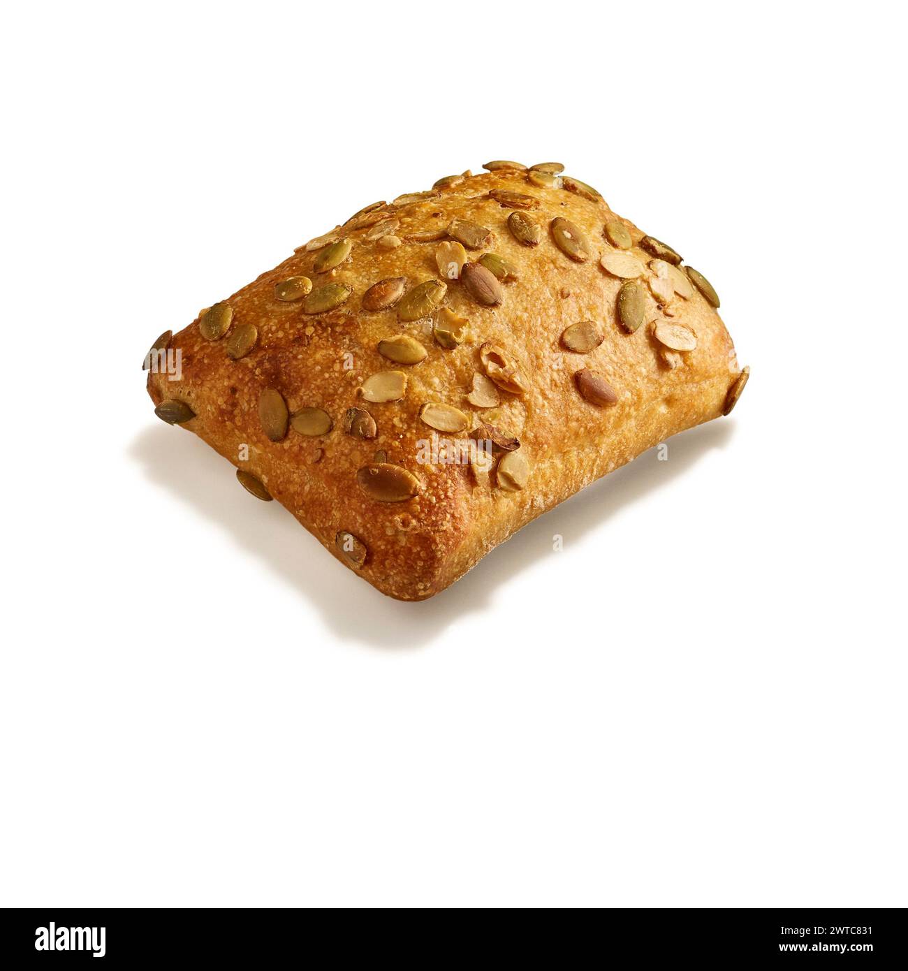 Fast food isolated on white background. bun top view. closeup of junk ...