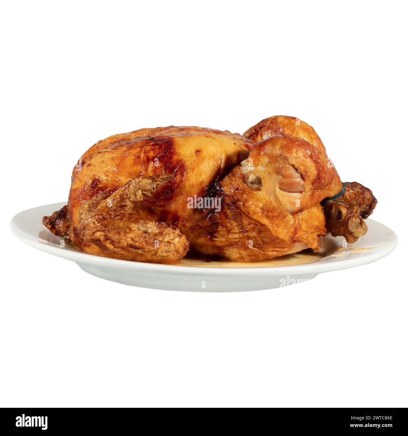 Fast food isolated on white background. top view. closeup of junk foods ...