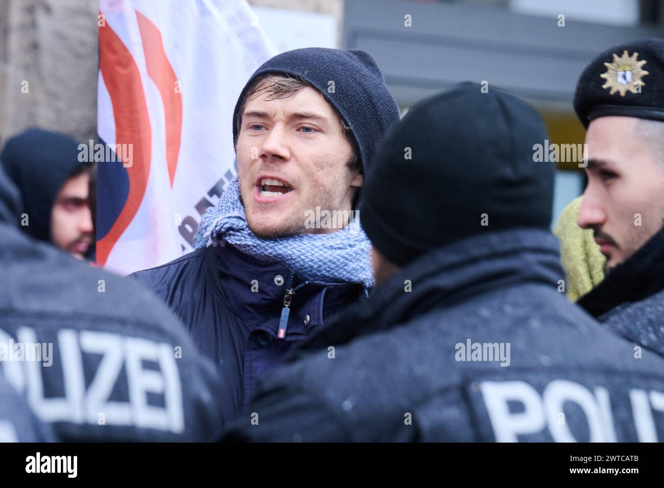 Berlin, Germany. 16th Mar, 2024. Henning Jeschke, climate activist of ...