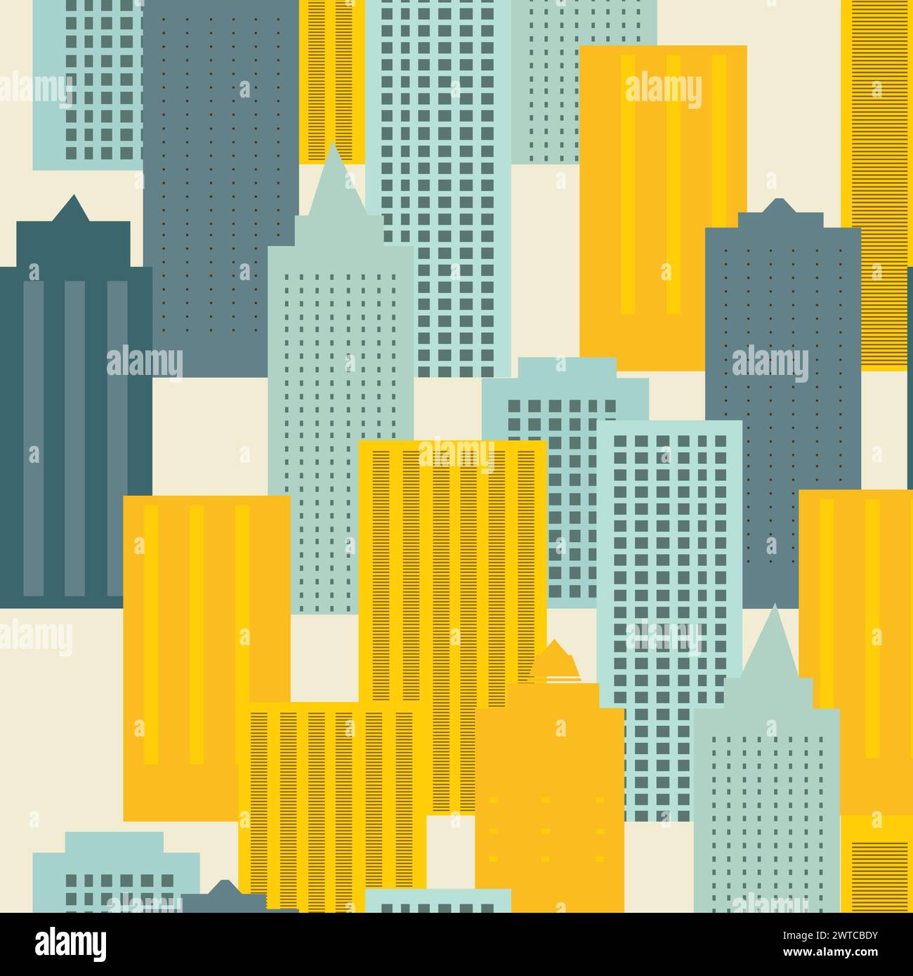 Glass building with lights on Stock Vector Images - Alamy