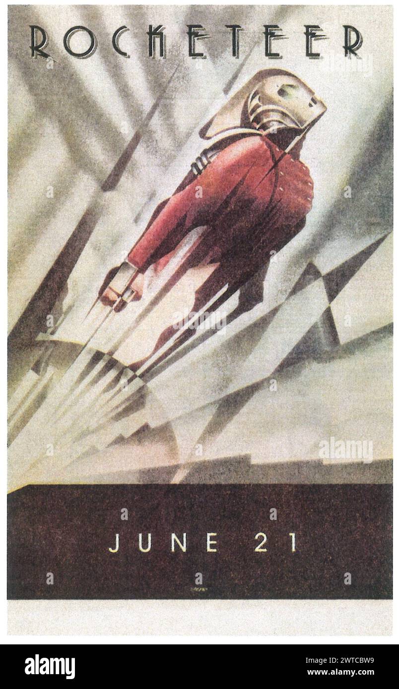 The rocketeer 1991 poster hi-res stock photography and images - Alamy