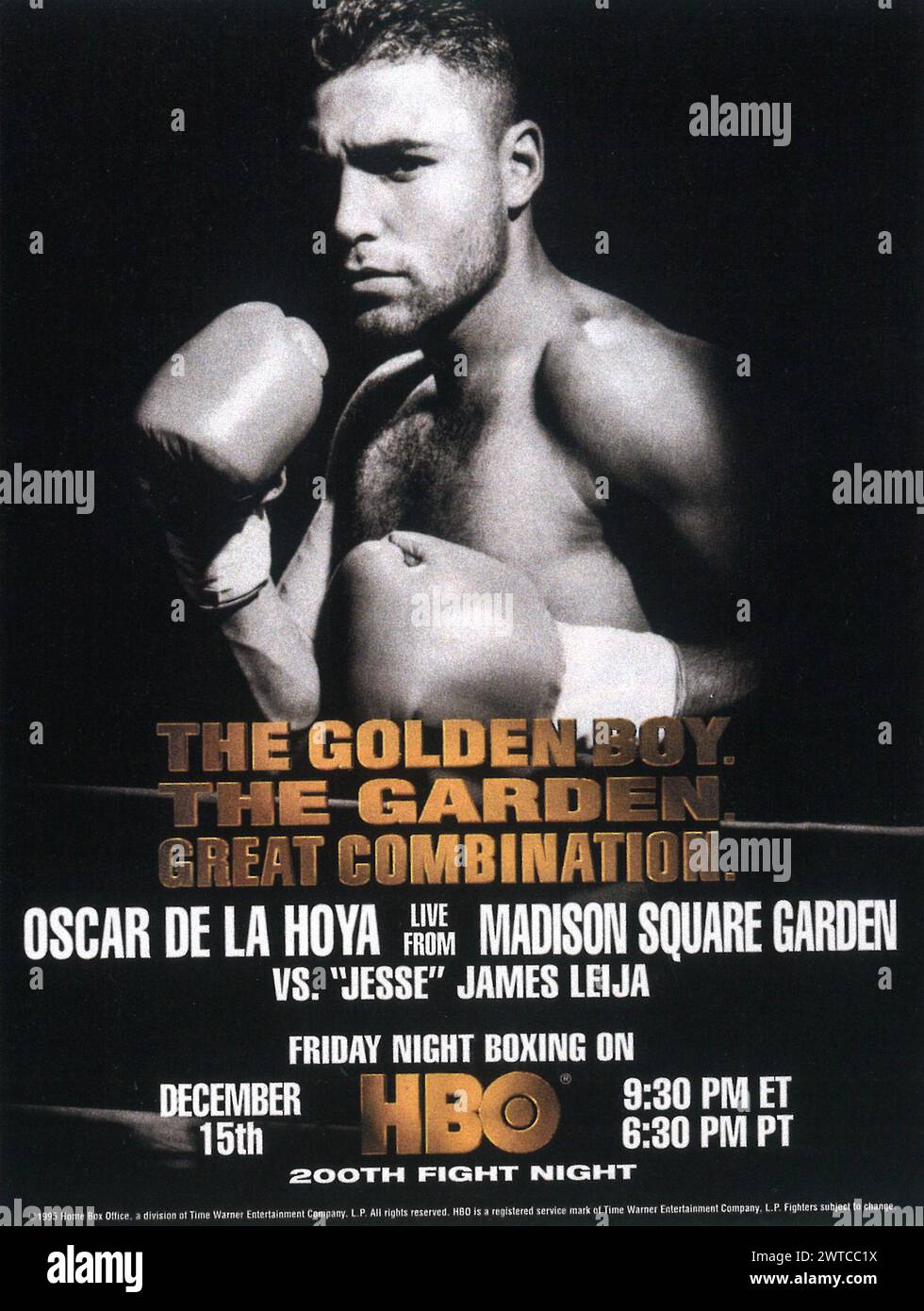 Oscar de la hoya 1995 hi-res stock photography and images - Alamy