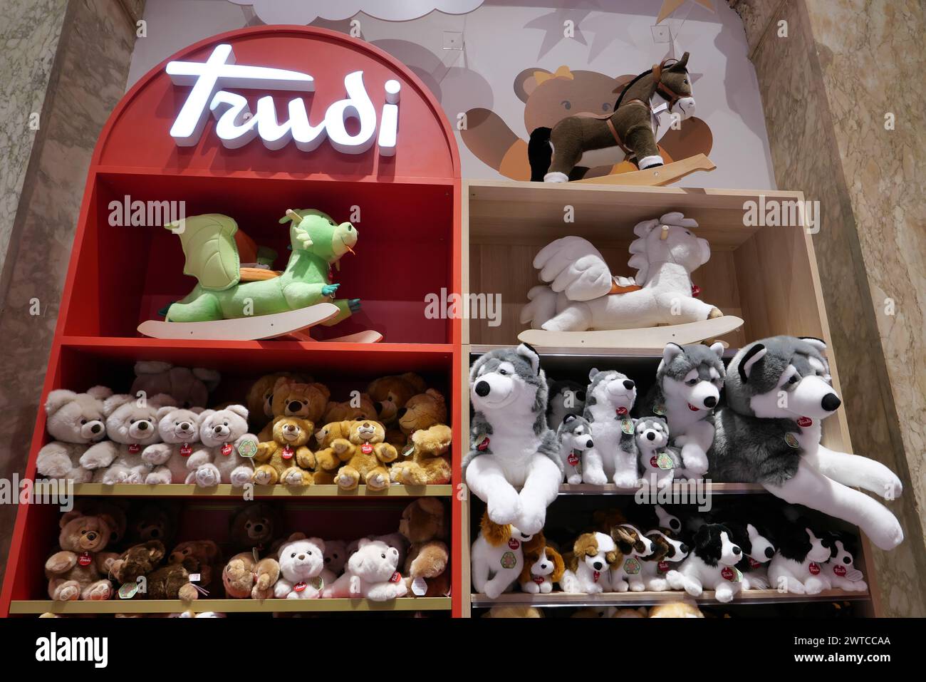 On display hamleys toy shop hi-res stock photography and images - Alamy