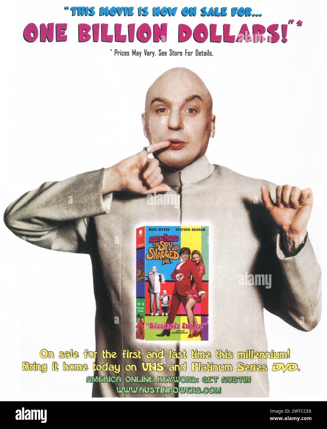 Austin Powers Spy Who Shagged Me Cut Out Stock Images And Pictures Alamy