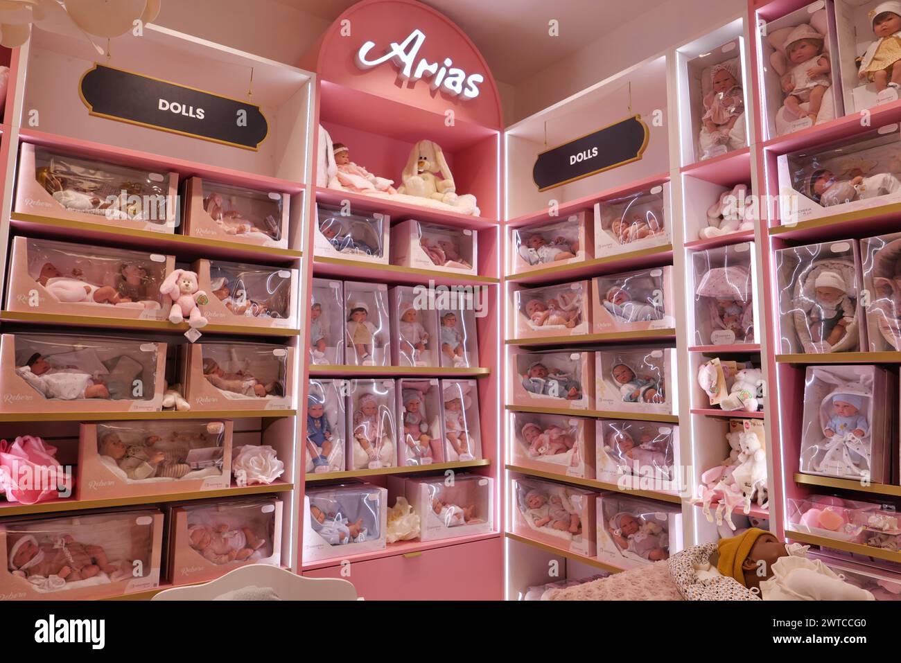 On display hamleys toy shop hi-res stock photography and images - Alamy