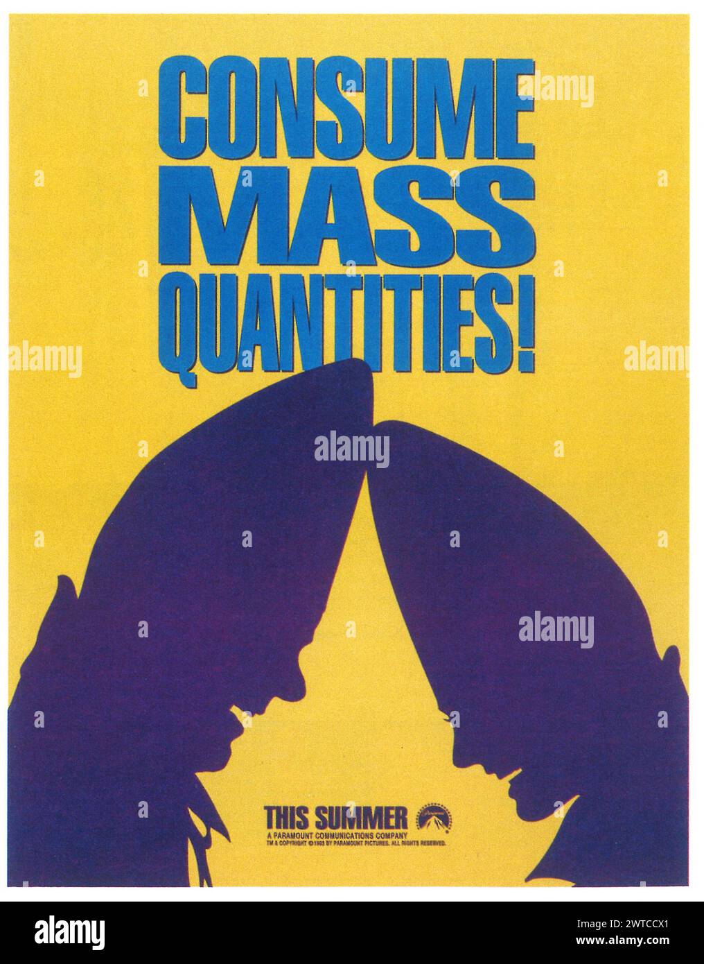 1993 Coneheads Movie Poster Stock Photo - Alamy