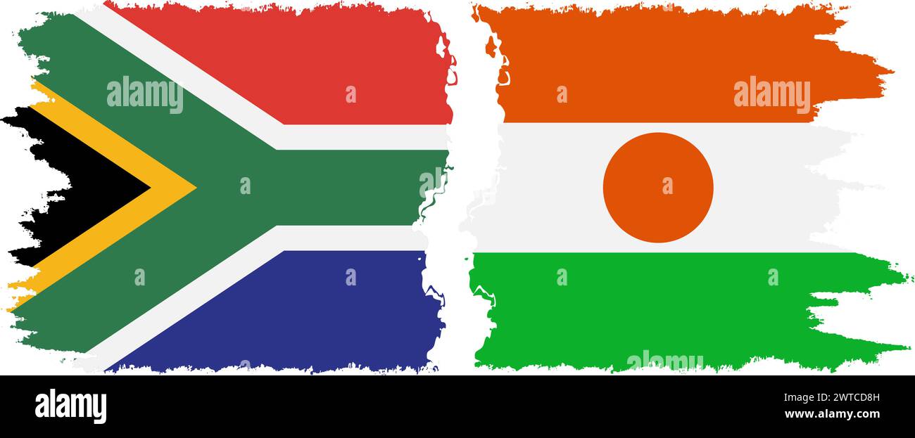 South africa niger flag hi-res stock photography and images - Alamy