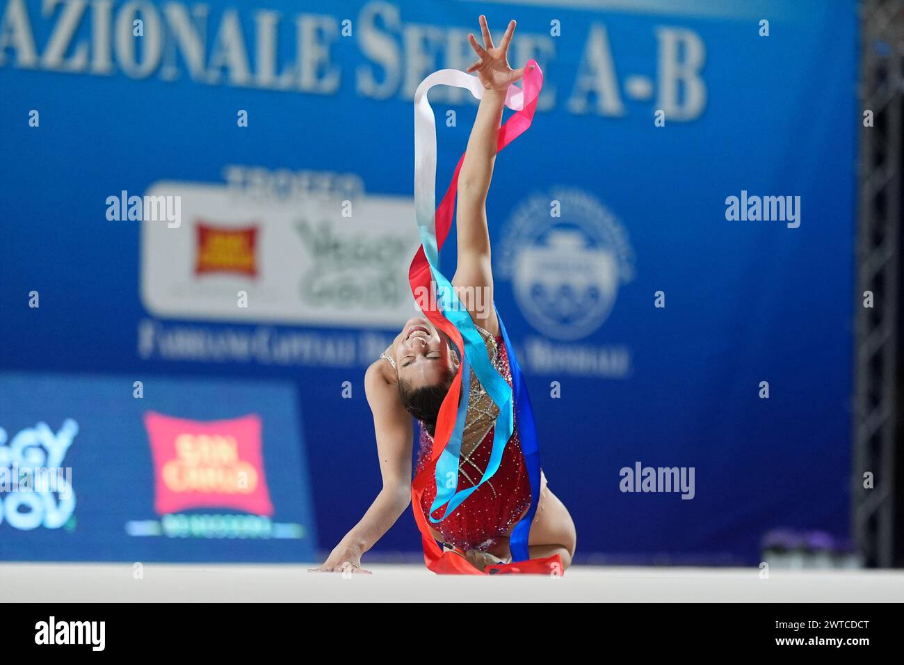 Ancona, Italy. 17th Mar, 2024. SOFIA RAFFAELI-FABRIANO during Rhythmic ...