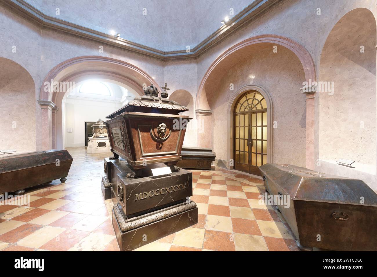 Vienna, Austria. Capuchin Crypt - The burial site of the Habsburgs in ...