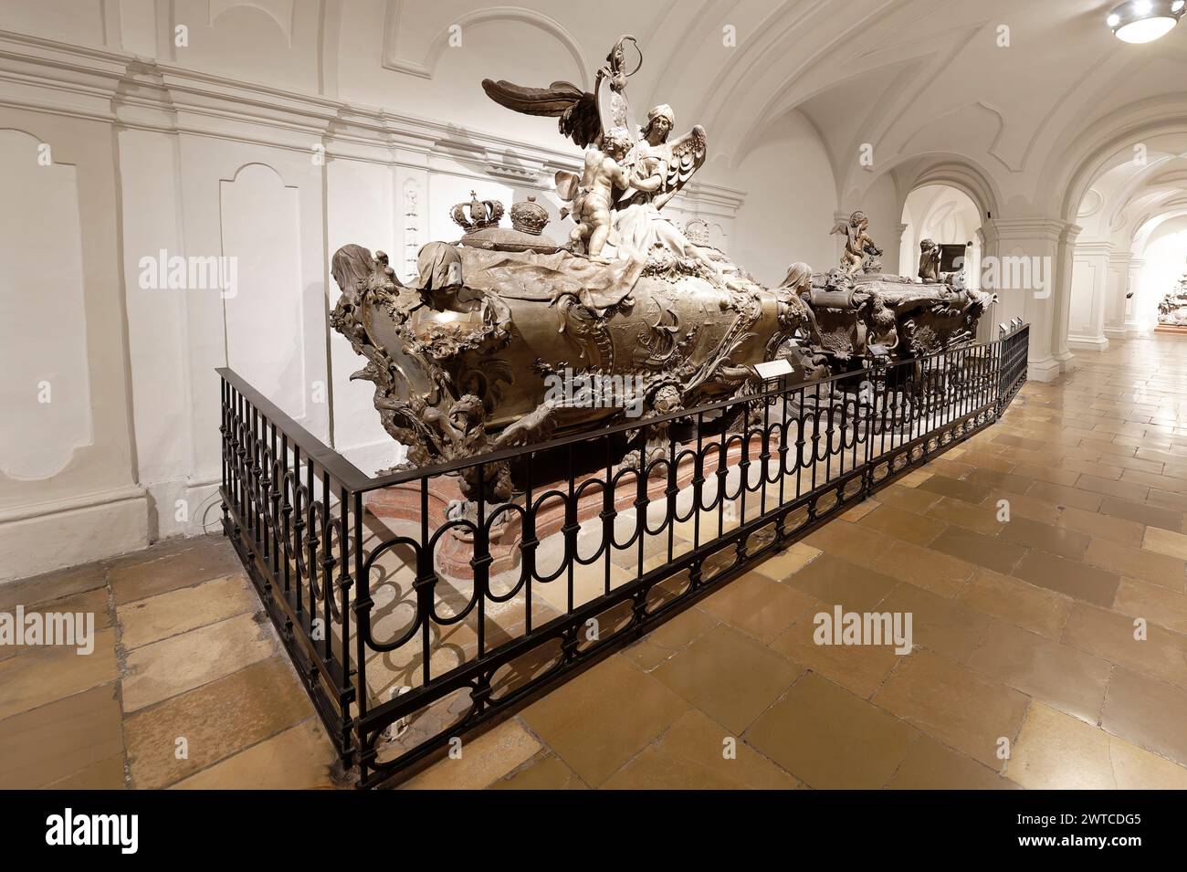 Vienna, Austria. Capuchin Crypt - The burial site of the Habsburgs in ...