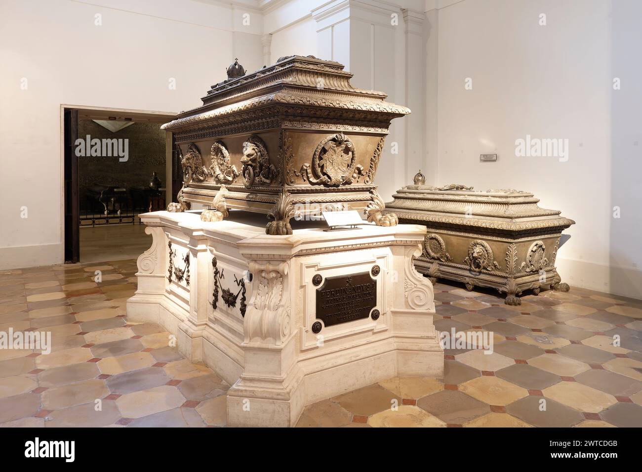 Vienna, Austria. Capuchin Crypt - The burial site of the Habsburgs in ...