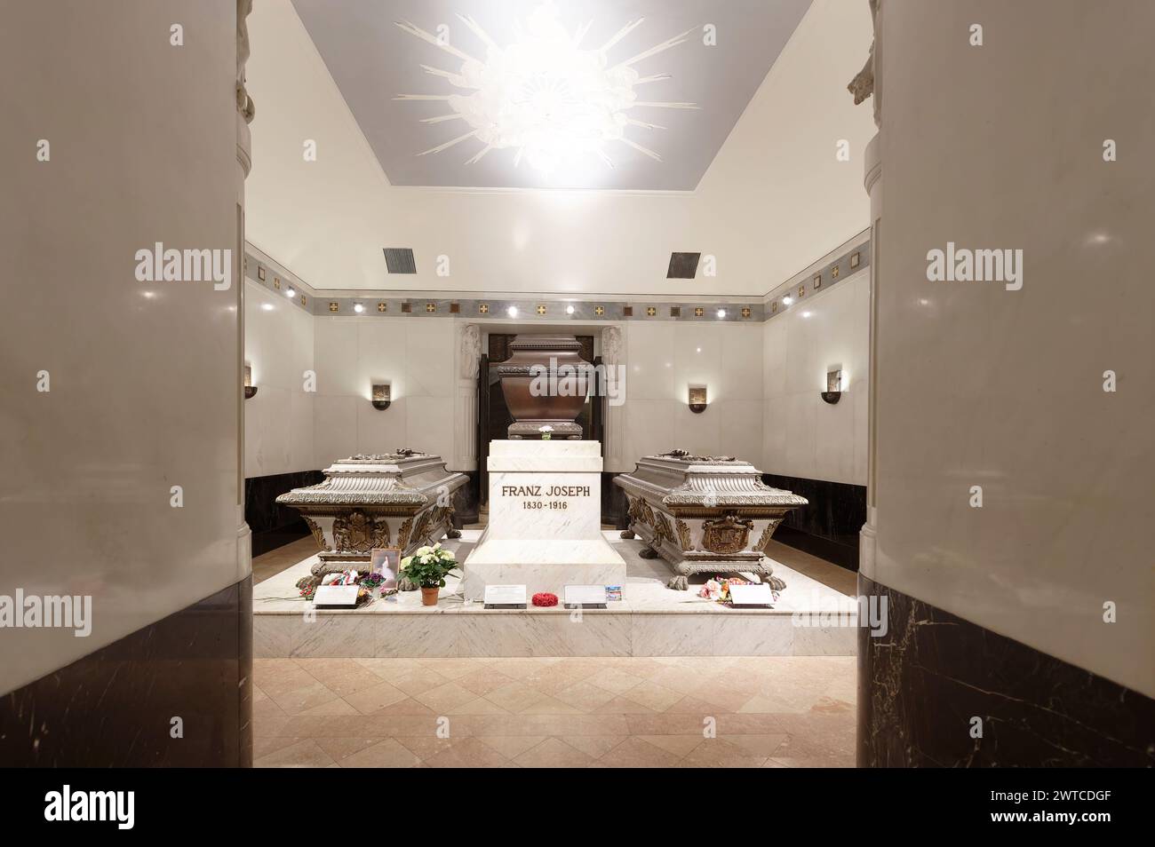 Vienna, Austria. Capuchin Crypt - The burial site of the Habsburgs in ...