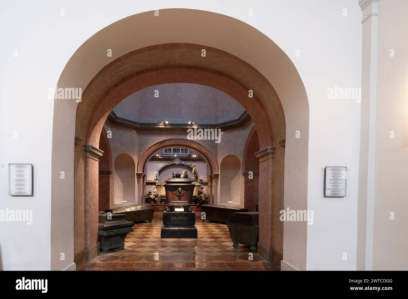 Vienna, Austria. Capuchin Crypt - The burial site of the Habsburgs in ...