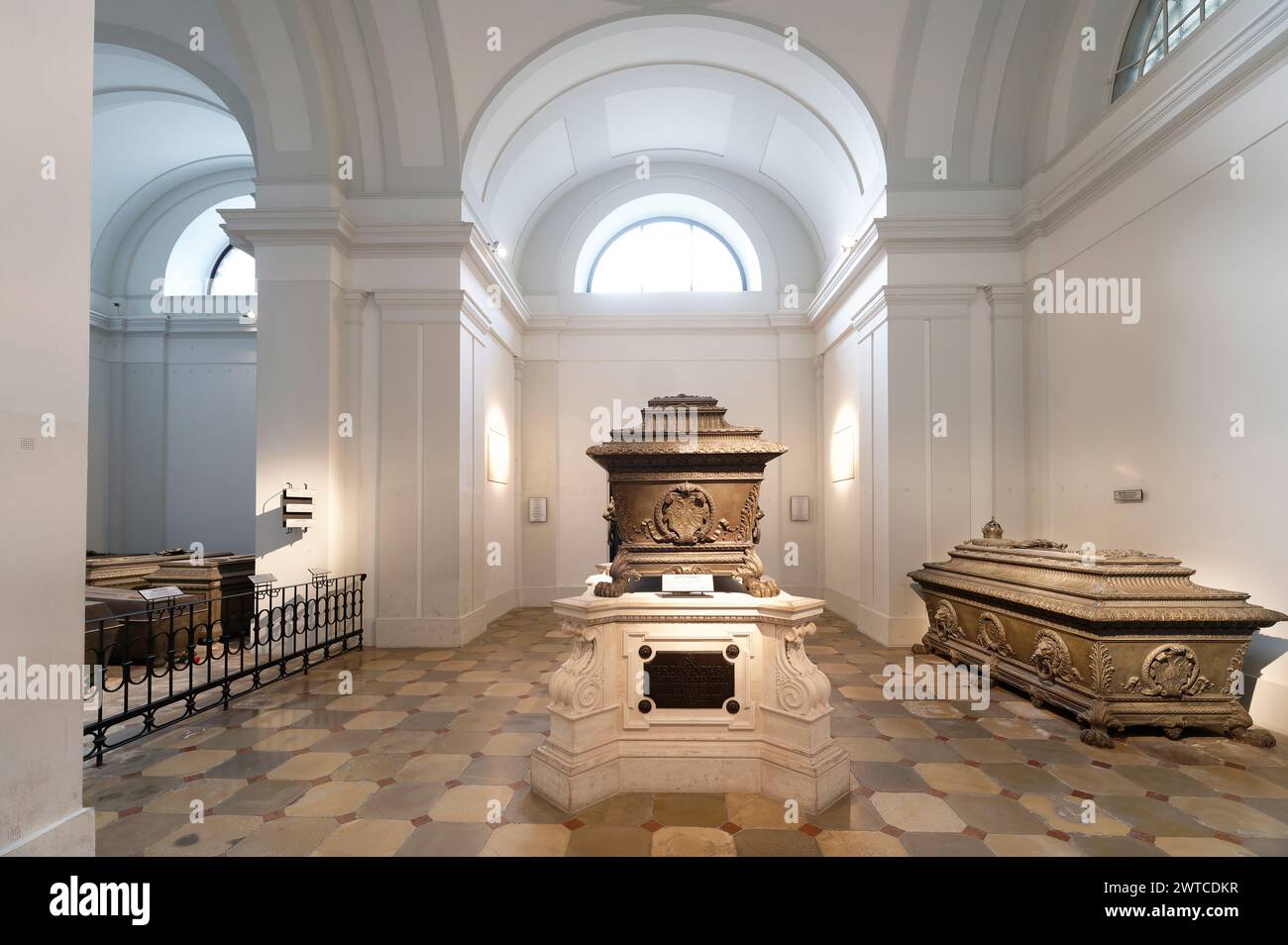 Vienna, Austria. Capuchin Crypt - The burial site of the Habsburgs in ...