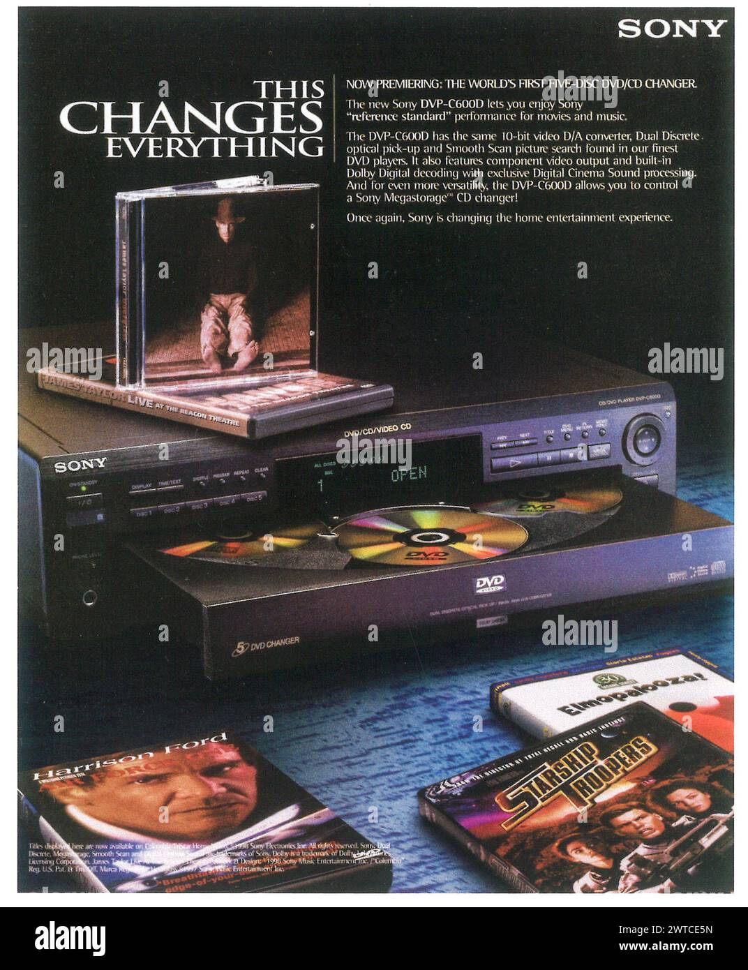 Sony dvp c600d hi-res stock photography and images - Alamy