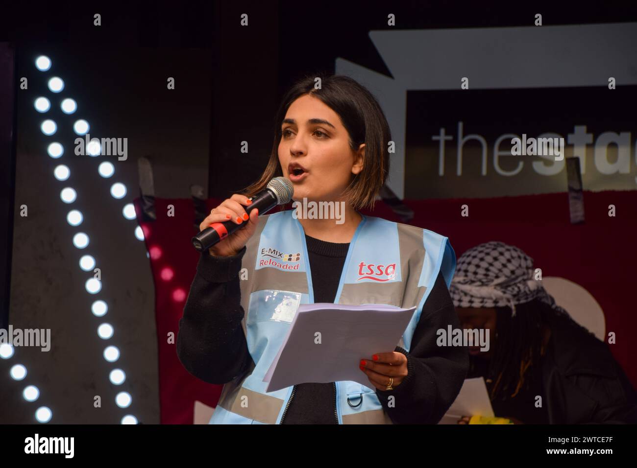 London, England, UK. 16th Mar, 2024. MARYAM ESLAMDOUST, General ...