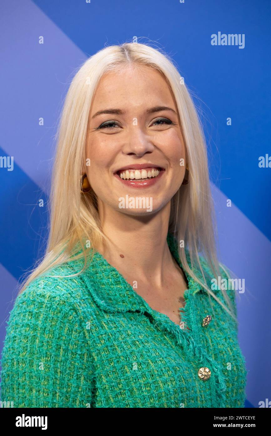 Lille, France. 17th Mar, 2024. cast member of "Plus belle la vie ...