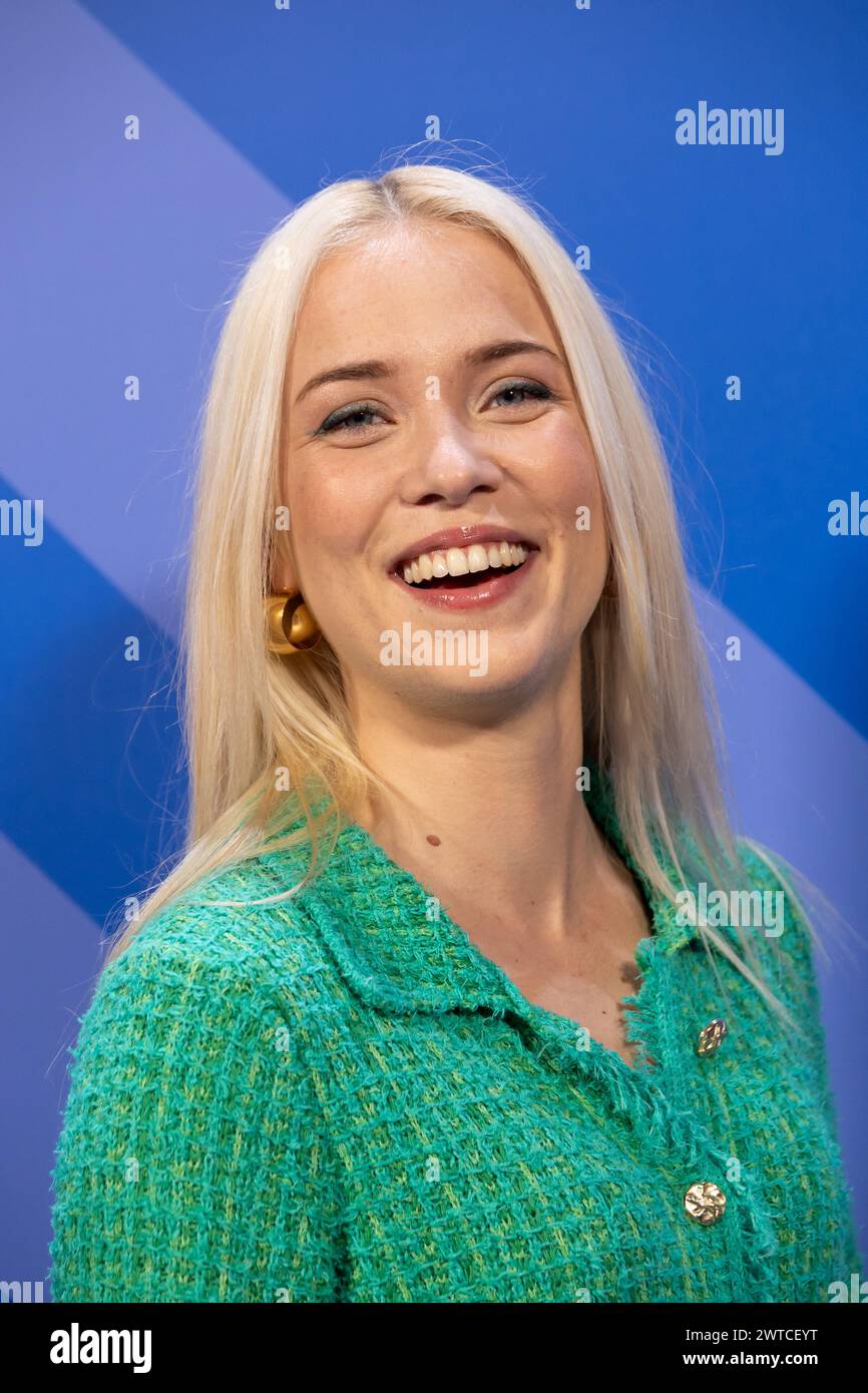 Lille, France. 17th Mar, 2024. cast member of "Plus belle la vie ...