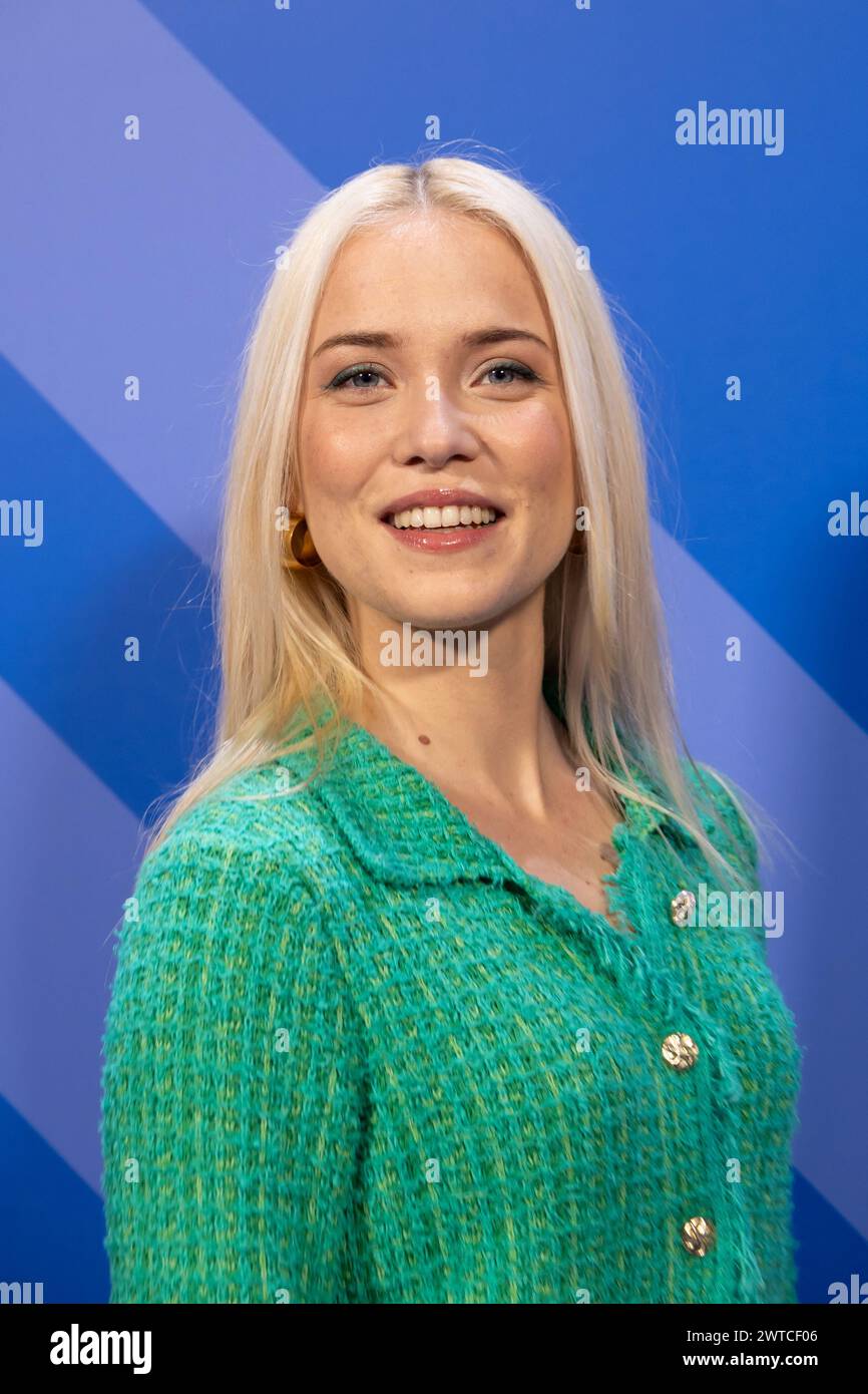 Lille, France. 17th Mar, 2024. cast member of "Plus belle la vie ...