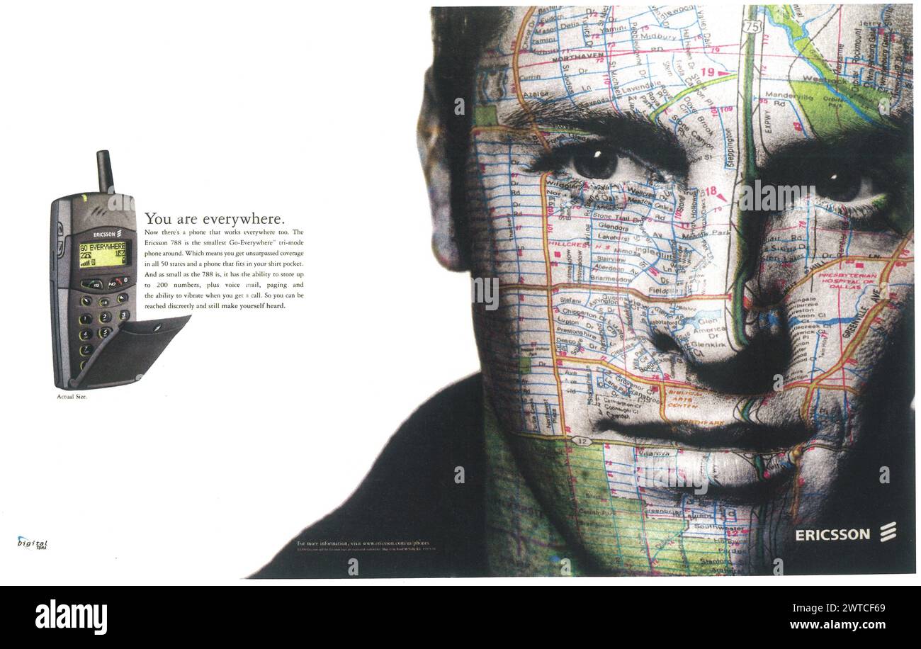 Mobile phone ads adverts hi-res stock photography and images - Alamy