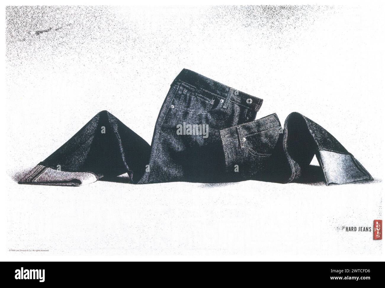 Jeans advertisement hi-res stock photography and images - Alamy