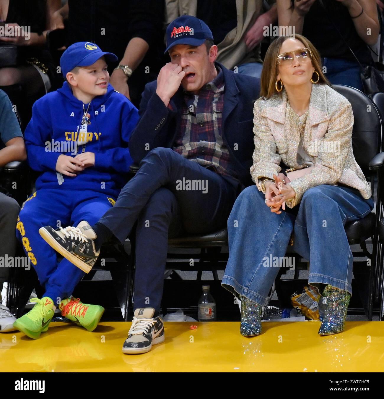 Los Angeles, United States. 16th Mar, 2024. Jennifer Lopez, Ben Affleck ...