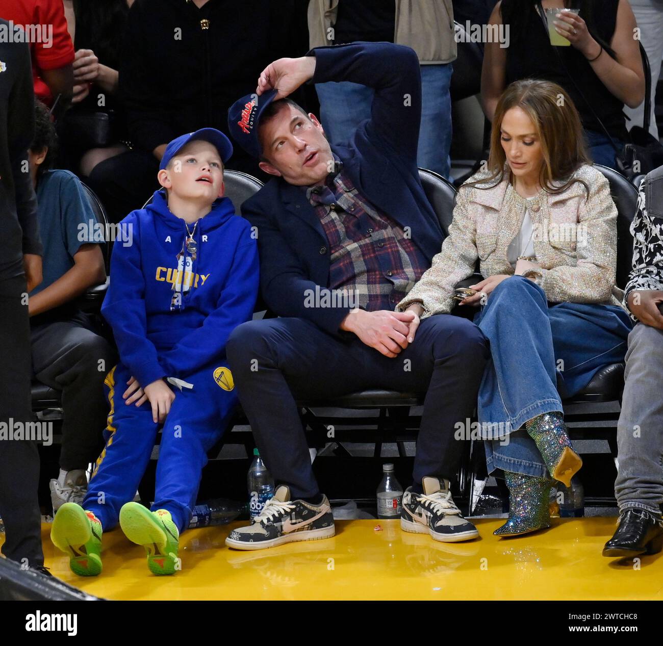 Los Angeles, United States. 16th Mar, 2024. Jennifer Lopez, Ben Affleck ...