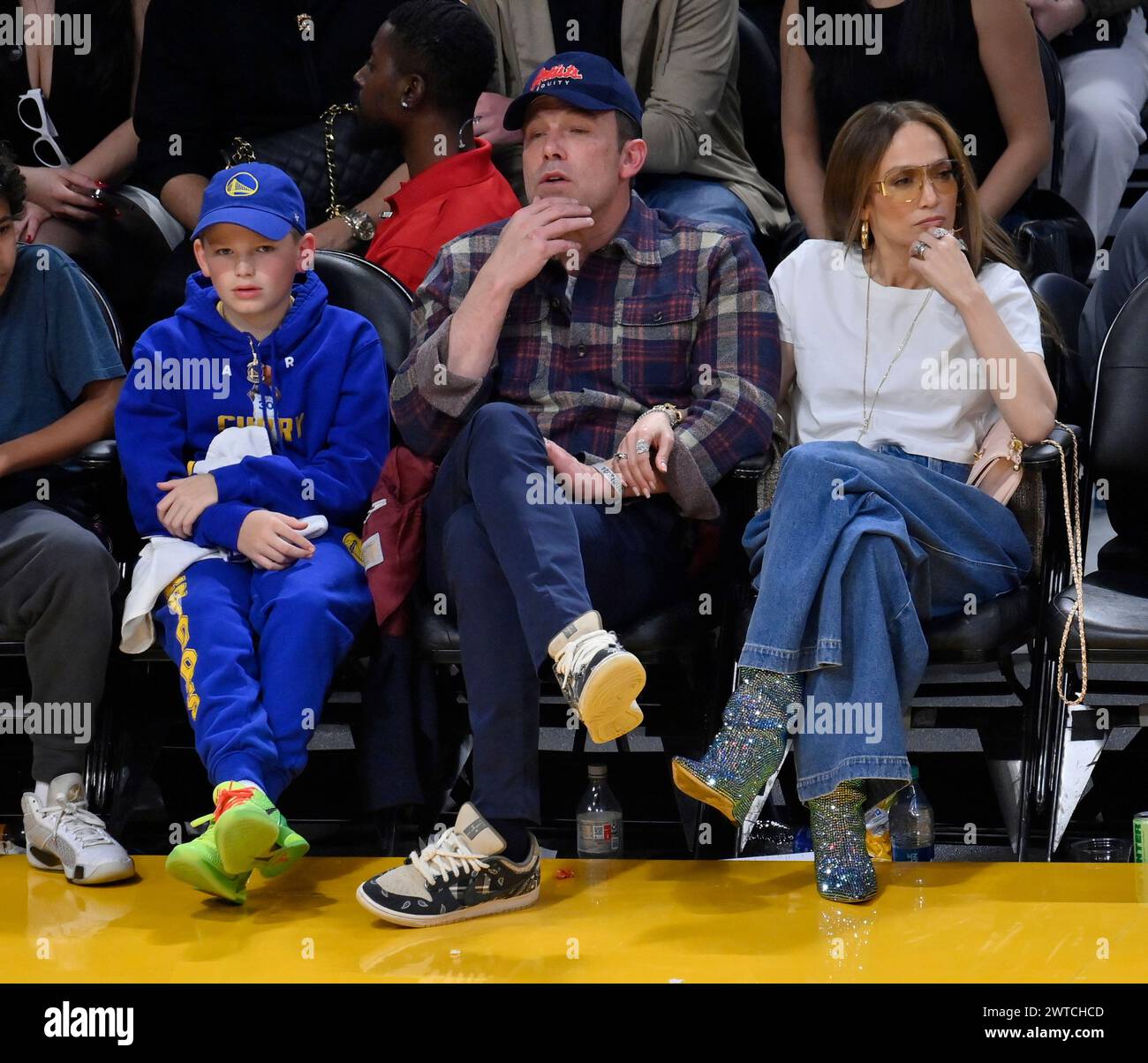 Los Angeles, United States. 16th Mar, 2024. Jennifer Lopez, Ben Affleck ...
