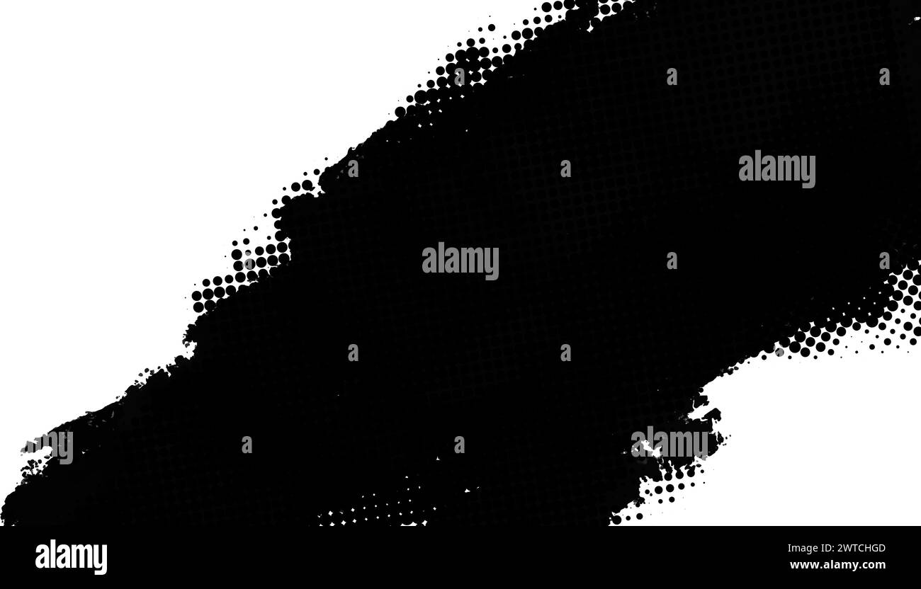 abstract grunge background with halftone style. Vector illustration ...