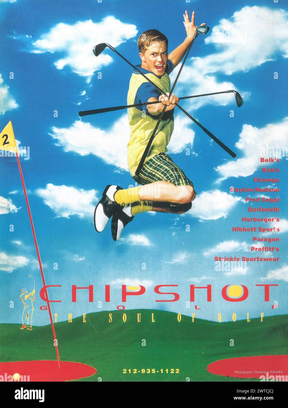 Old golf advert hi-res stock photography and images - Alamy