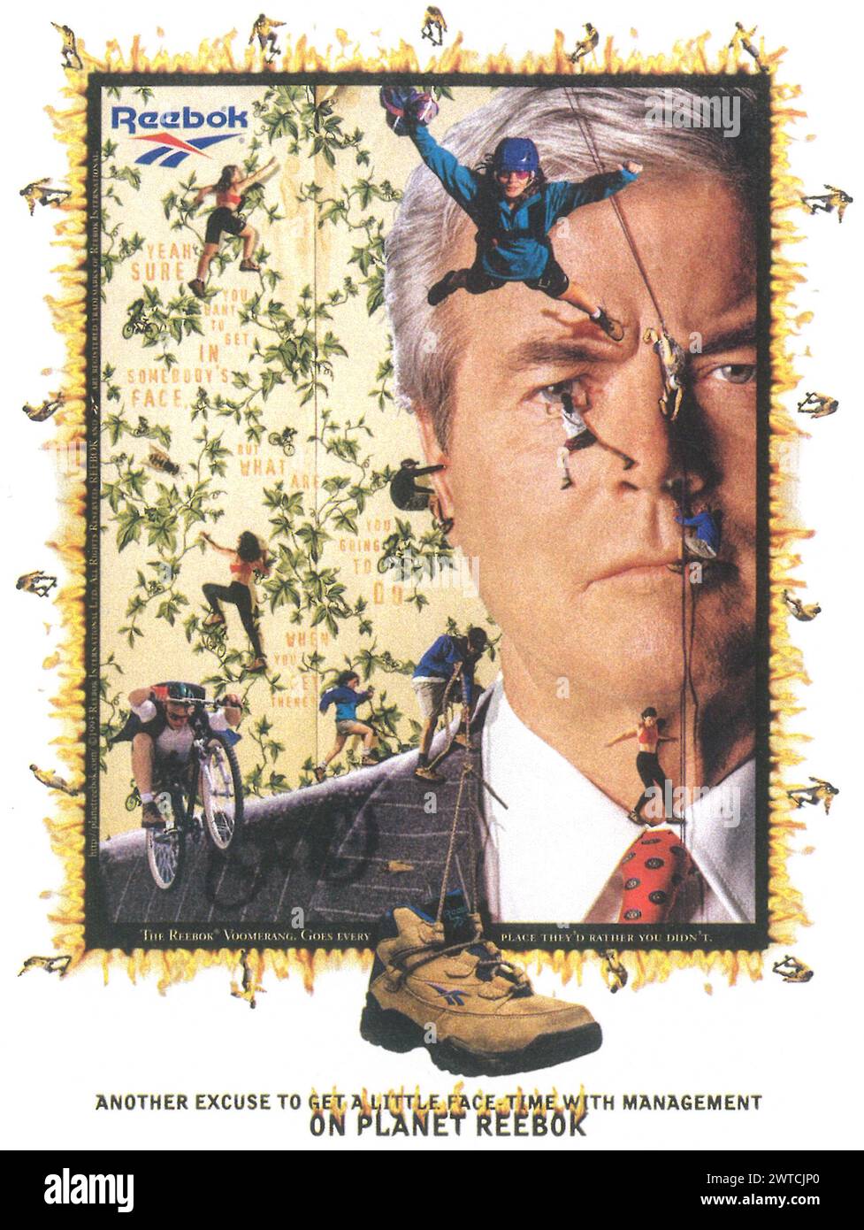 Reebok ads hi-res stock photography and images - Alamy