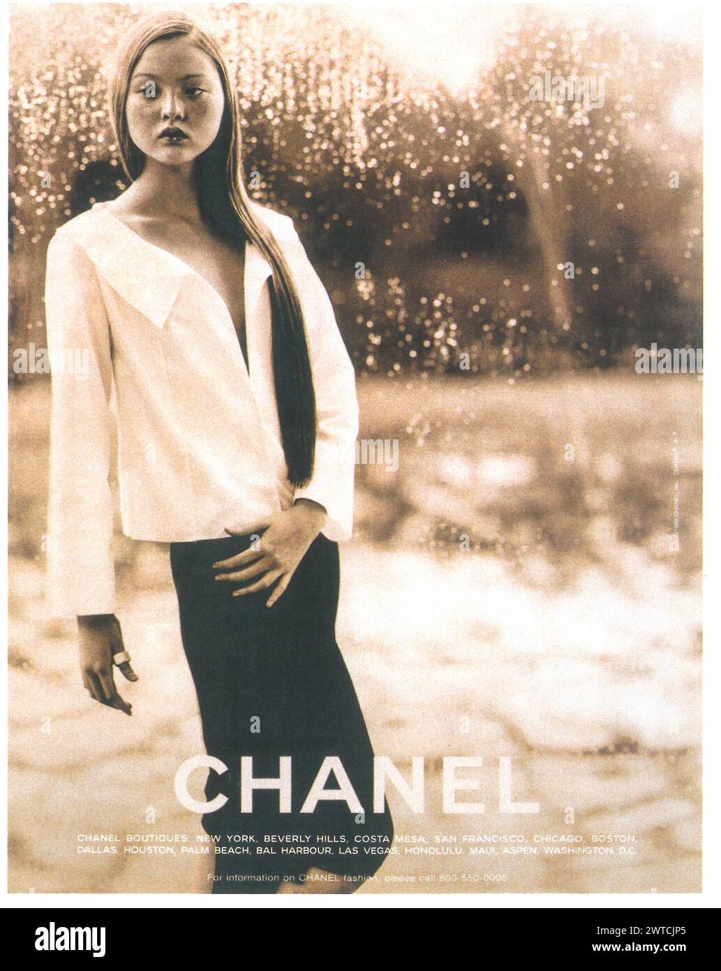 Vintage chanel ad Cut Out Stock Images & Pictures - Alamy