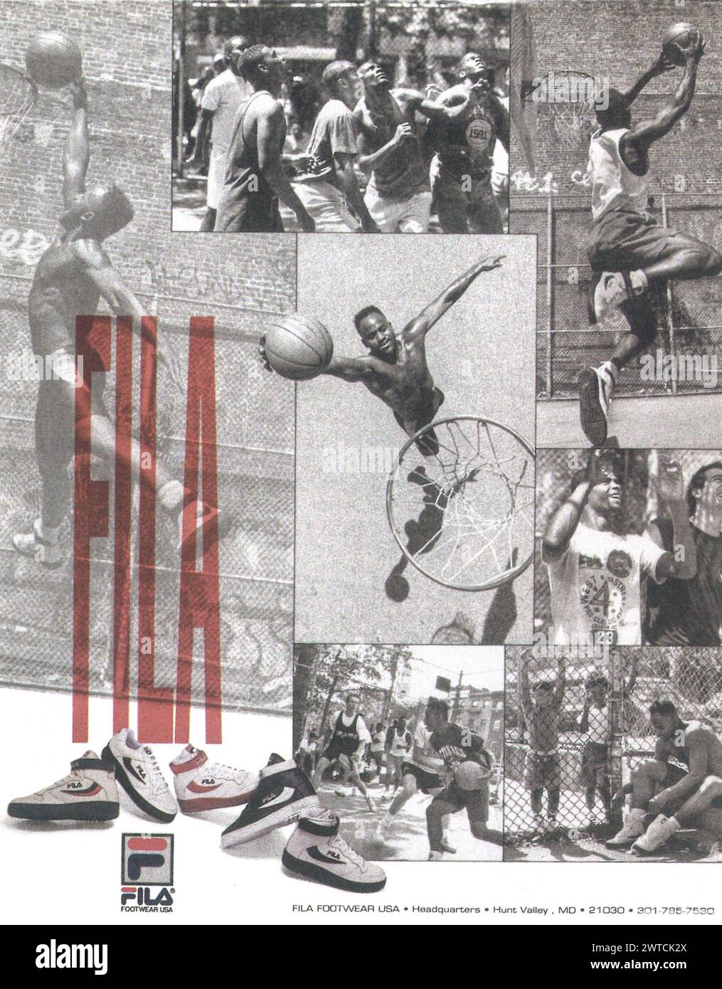 Fila 1990's hi-res stock photography and images - Alamy