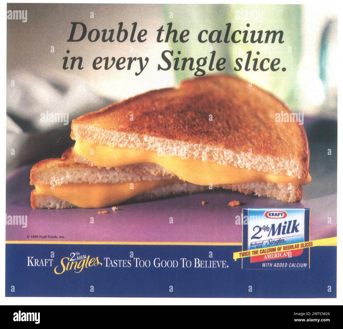 Kraft singles american cheese hi-res stock photography and images - Alamy