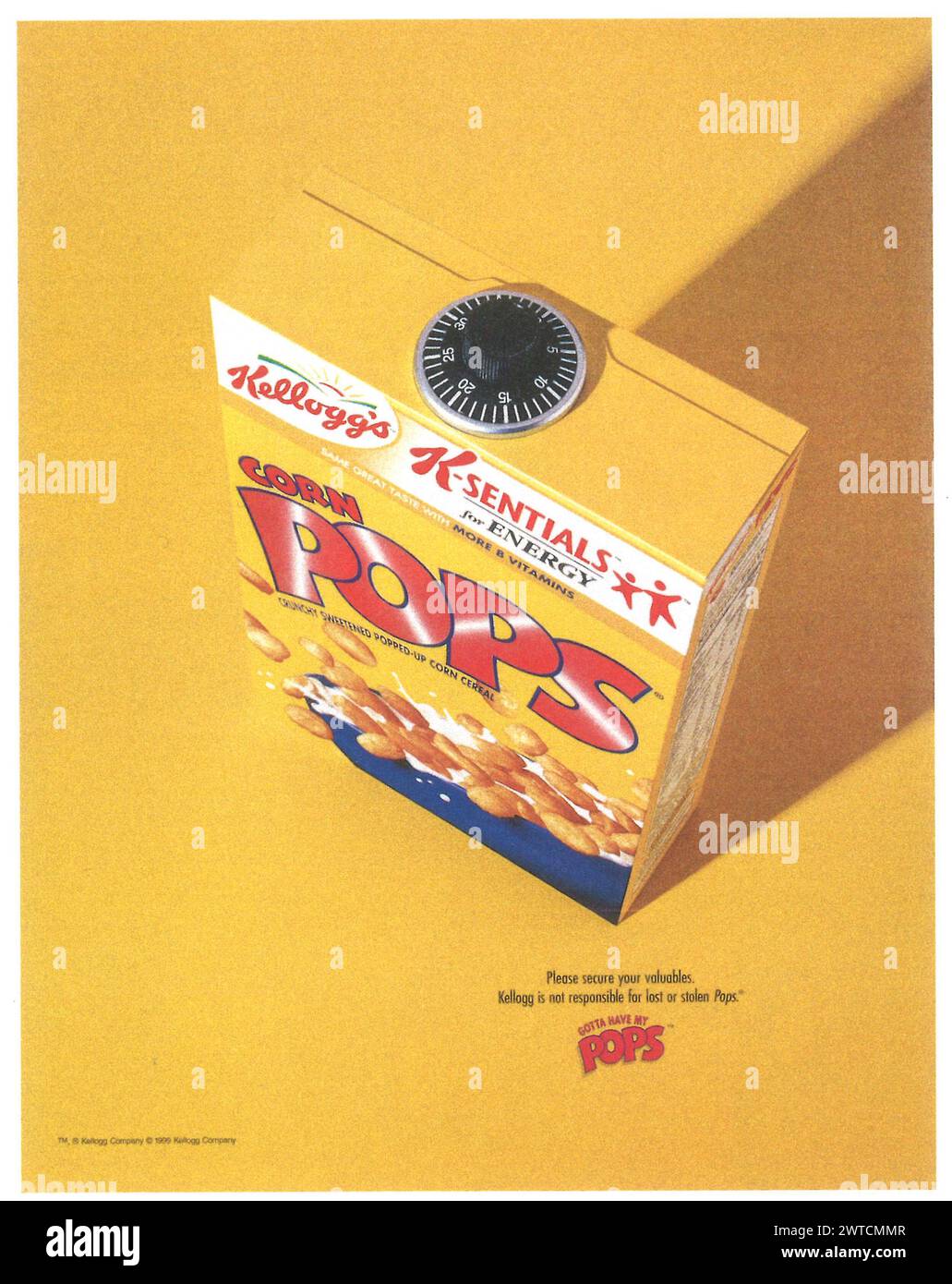 Kelloggs cereal ad Cut Out Stock Images & Pictures - Alamy