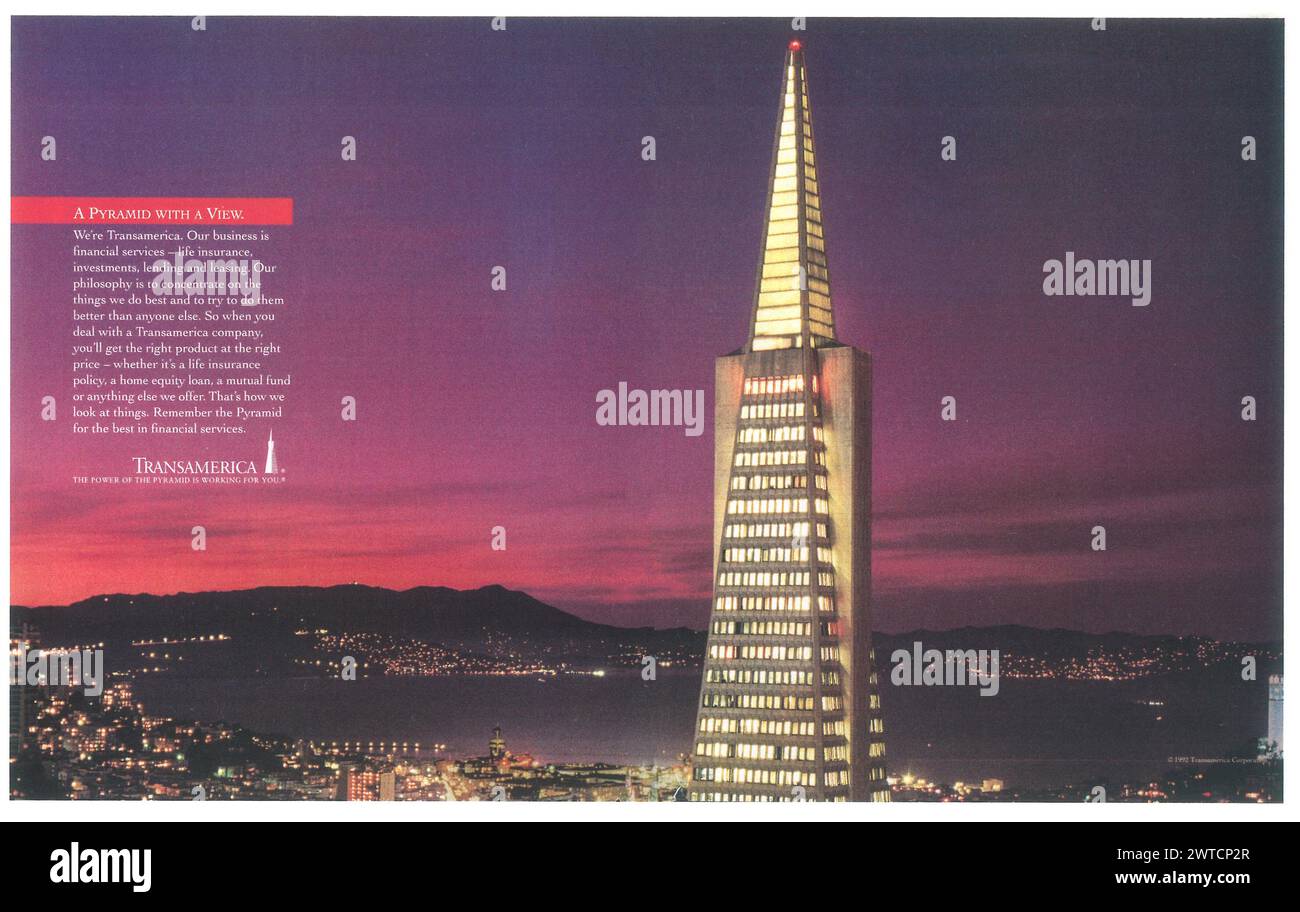 Transamerica pyramid Cut Out Stock Images & Pictures - Alamy